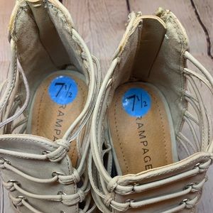 Rampage | Shoes | Nwt Womans Strap Heel Sandals | Poshmark